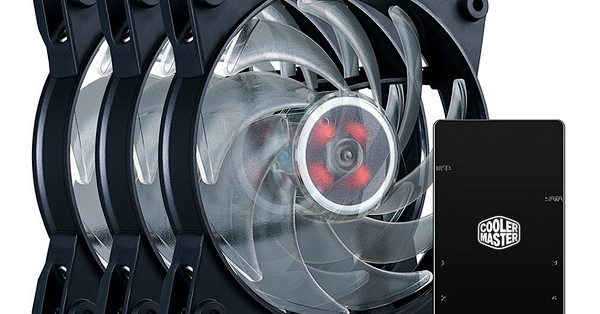 支持自定义和联动：COOLERMASTER 酷冷至尊 发布 MasterFan Pro 120 RGB幻彩风扇套装89.9美元（约589元 ...