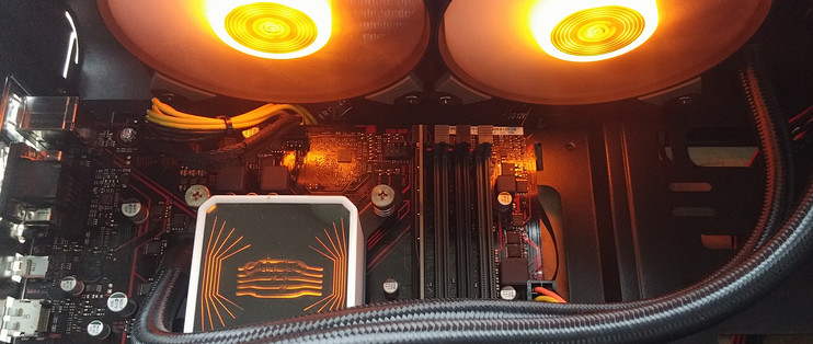 aigo 爱国者 冰魄T240 一体式水冷装机 开箱_CPU散热器_什么值得买