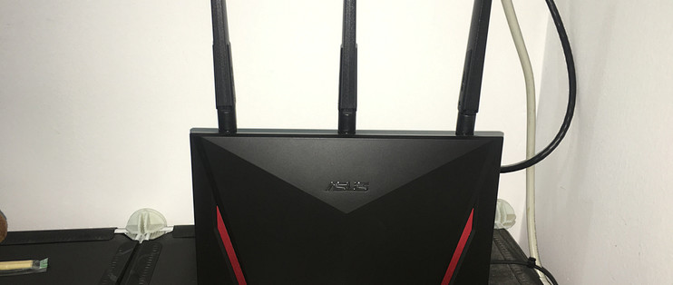 #原创新人#ASUS 华硕 AC-86U 甜点级高性能路由器 开箱简测_路由器_什么值得买