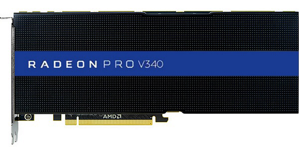 双核心、32GB HBM2显存：AMD 发布 Radeon Pro V340 专业虚拟化显卡_显卡_什么值得买
