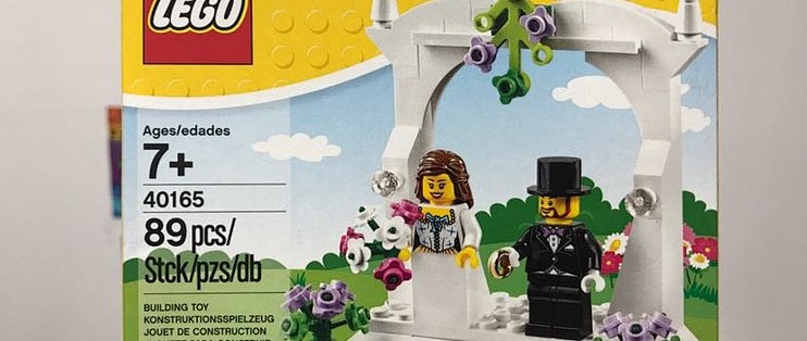 LEGO 乐高 40165 婚礼套开箱_拼插积木_什么值得买
