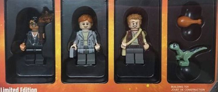 乐高反斗城2018限定人仔之LEGO 5005255侏罗纪世界晒物_拼插积木_什么值得买