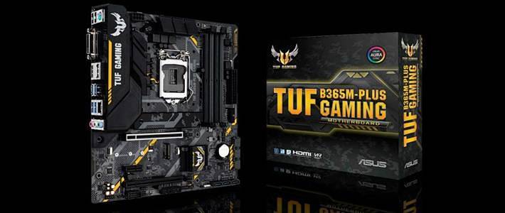 超耐用性、集成Wifi：ASUS 华硕 发布 两款 TUF B365M PLUS GAMING 主板_主板_什么值得买