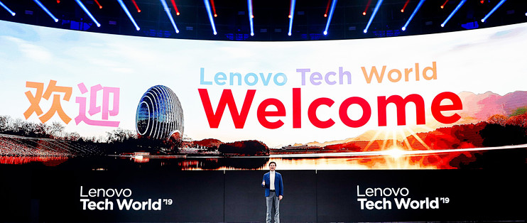 联想召开Tech World 2019大会，未来智能产品以人为核心，deeeP战略建设智慧中国折叠屏笔电、手机亮相，郎平到场_安卓手机_什么值得买