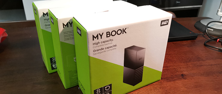 黑五战利品晒单-WD MY BOOK 8T 桌面外置硬盘_硬盘_什么值得买