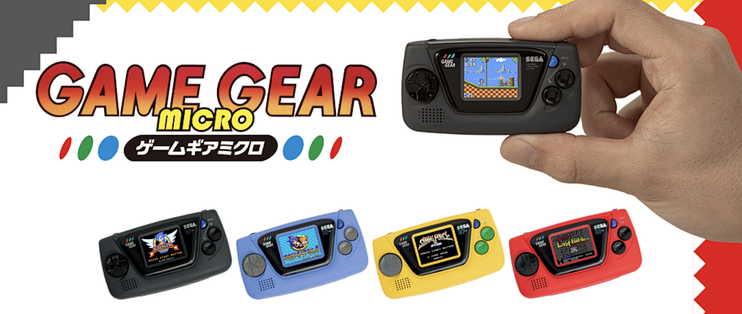 重返游戏：世嘉Game Gear Micro复古迷你掌机公布，10月6日发售_游戏机_什么值得买