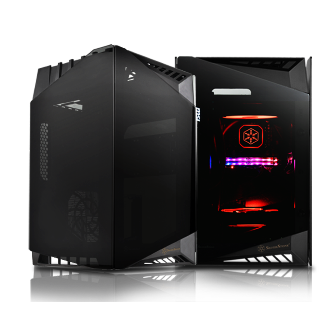 强化垂直风道和散热：银欣推出LD03-AF效能版机箱659元_机箱_什么值得买