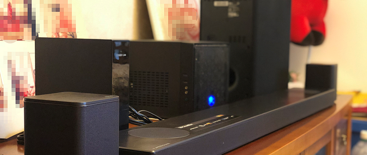 一次卧室的小小的视听升级-X9000H+LG SN9Y_家电安装_什么值得买