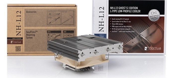 欢迎回归、比NH-L12S还要薄：猫头鹰发布NH-L12 Ghost S1 Edition散热器54.9美元（约387元）_散热器_什么值得买