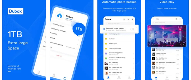 百度在国外市场推出Dubox网盘，1TB不限速、内地用户禁止访问_服务软件_什么值得买