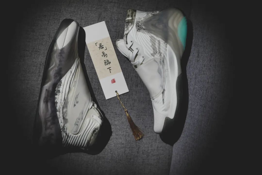 WEN鞋评-赏析 | 双卷归一 山水合璧 安踏-KT6「山水觉」你怎能不爱？_篮球鞋_什么值得买
