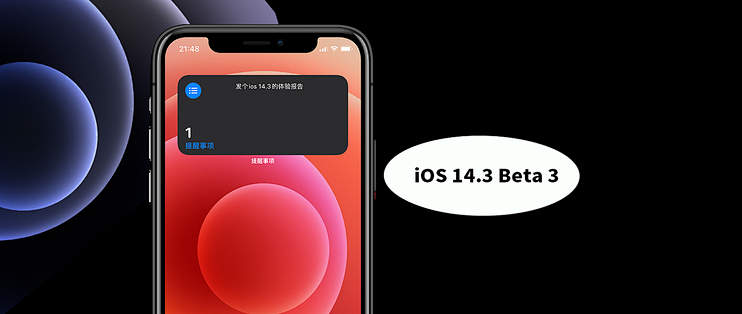 提升稳定性！苹果iOS 14.3 Beta 3体验：暂无亮眼更新_iPhone_什么值得买