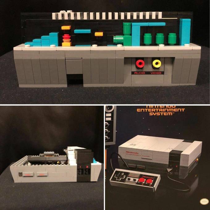 组装乐高_LEGO 乐高 Super Mario超级马力欧系列 71374 任天堂游戏机多少钱-什么值得买