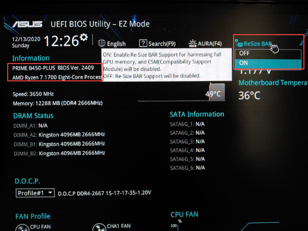 惊喜：AMD老锐龙处理器也可支持SAM技术，但配合老卡性能表现不佳_CPU_什么值得买