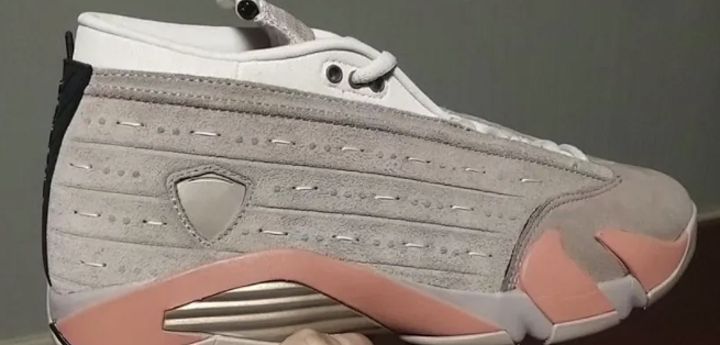 CLOT x AJ14 Low鞋款实物图曝光，网友高呼这才是真正的中国元素！_篮球鞋_什么值得买