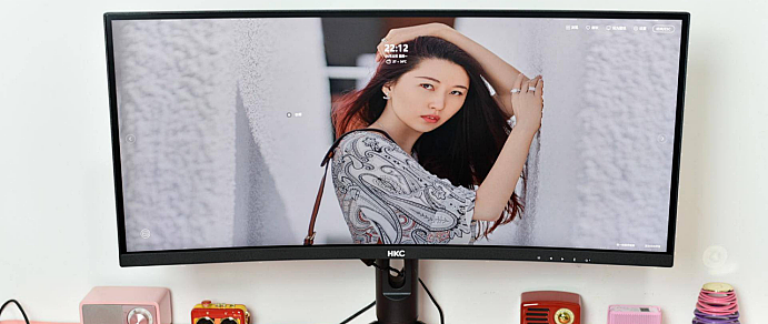 显示器选购指南 篇八：HKC C299Q带鱼屏体验，超宽全景比例，电影画质尽显大片美感_显示器_什么值得买