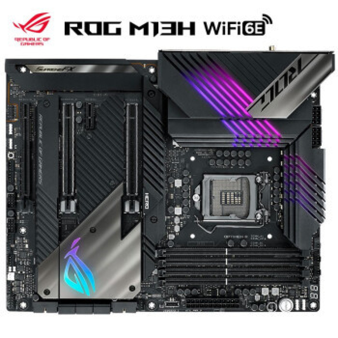 船新的Z590芯片组！华硕ROG Maximus XIII Hero M13H主板开箱_电脑配件_什么值得买