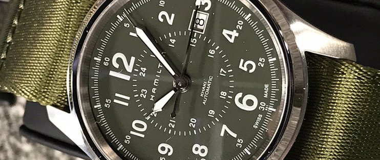 为了那一抹绿色情怀，入手汉密尔顿野战H70595163_男表_什么值得买