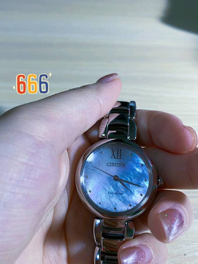 【省200元】西铁城女款石英表_CITIZEN 西铁城 L花语风吟系列 女士光动能腕表 EM0530-81D多少钱-什么值得买