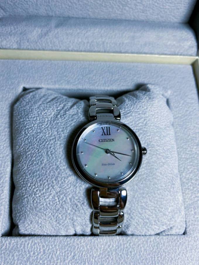 西铁城女表_CITIZEN 西铁城 花语风吟系列 女士光动能表 EM0530-81D多少钱-什么值得买