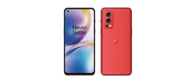 一加 Nord 2 红色版渲染图曝光：天玑1200+90Hz高刷约2774元起_安卓手机_什么值得买