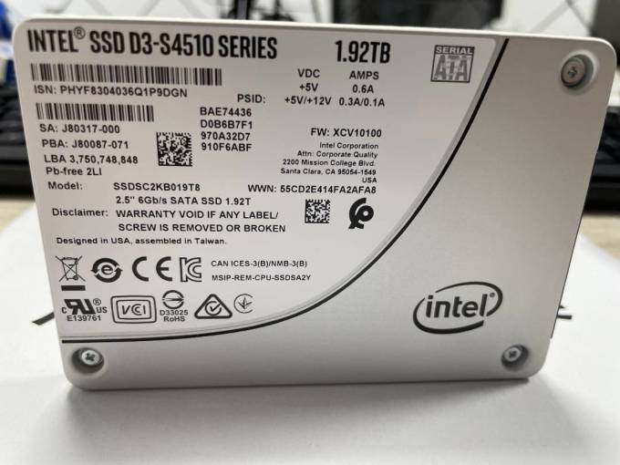 英特尔固态硬盘怎么样 Intel S4610 SATA固态硬盘_什么值得买