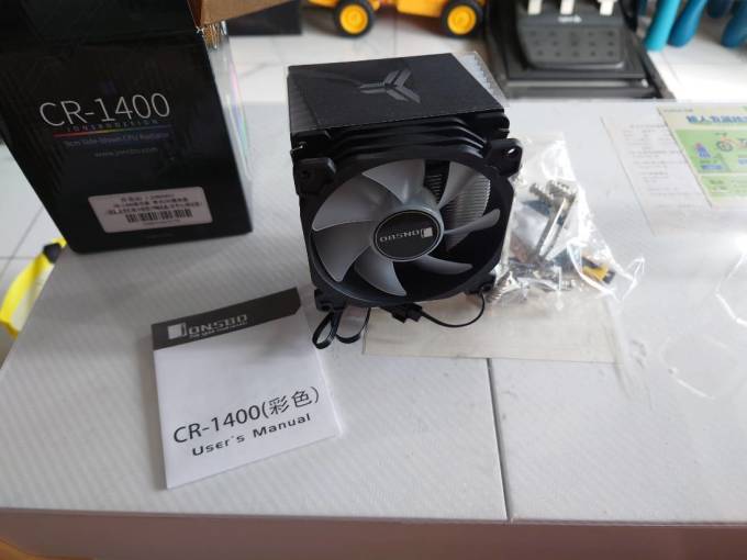 乔思伯CR-1400 彩色版CPU散热器怎么样 入门四铜管风冷散热器，乔思伯CR1400_什么值得买