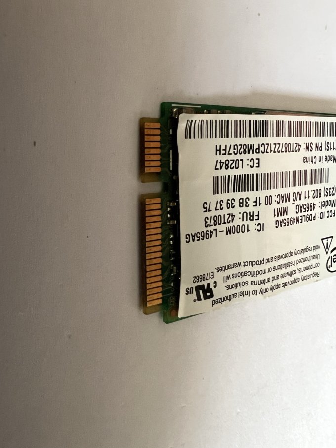 接口转换器怎么样 原装intel 4965AG 无线网卡_什么值得买