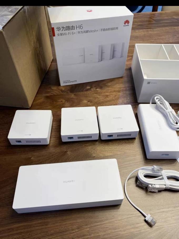 华为路由器怎么样 华为路由H6套装1母3子专为大户型设计_什么值得买