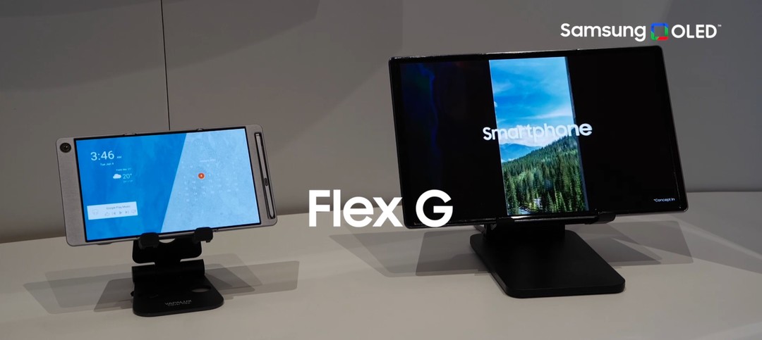 三星展示多款折叠屏概念机:flex S G、flex Note、flex Slidable 手机 什么值得买