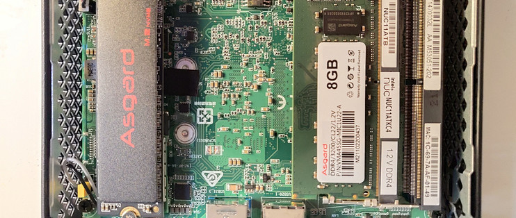 NUC11 ATKC4 N5105简单开箱_电脑配件_什么值得买