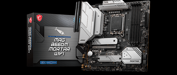 最新款B660支持DDR5的MATX主板，B660M MORTAR WIFI,微星军火库系列的中流砥柱_主板_什么值得买