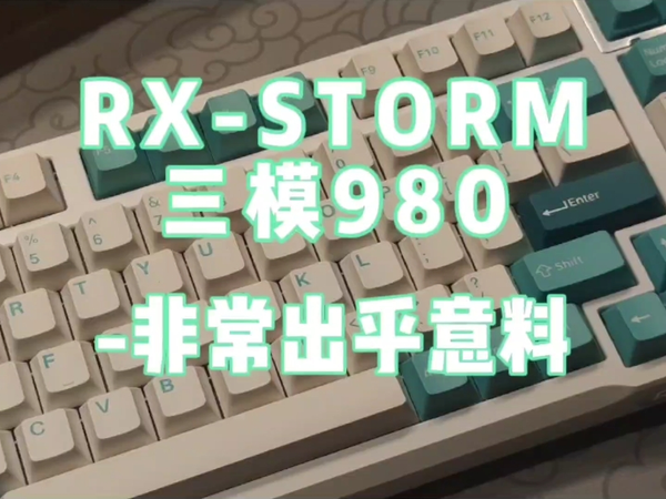 RX-STORM RX980 98键 2.4G蓝牙 多模无线机械键盘 云海 restorm限银轴 RGB【报价 价格 评测 怎么样】 -什么值得买