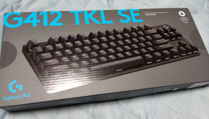 罗技G412 TKL SE键盘怎么样 罗技G412 TKL SE机械键盘开箱_什么值得买