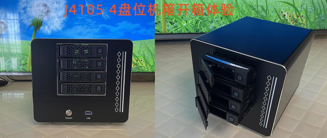 新鲜出炉J4105 ATX供电4盘位NAS主机手机及DSM7.0(7.1)的DiskIdxMap参数避坑指南_NAS存储_什么值得买
