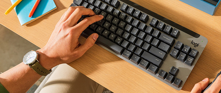 内行评测：罗技K855办公最高效的机械键盘，工作学业和娱乐都好用的键盘，双模、TTC，支持多平台，3年续航！_键鼠套装_什么值得买