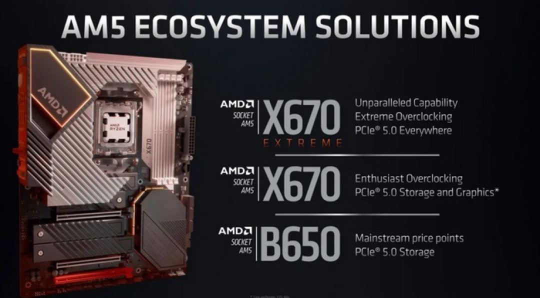 AMD公布600系列主板更多技术规格，全系支持PCIe 5.0 SSD4路HDMI 2.1+DP2.0_主板_什么值得买