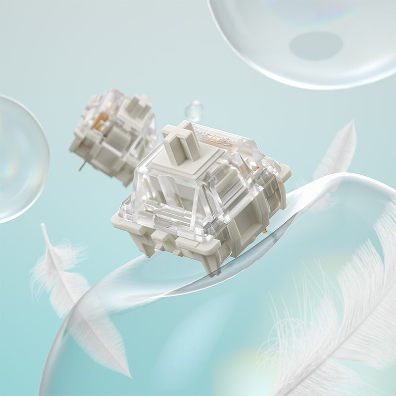 基于CIY68+G白Pro的超轻压力键盘（换28g弹簧）_键盘_什么值得买