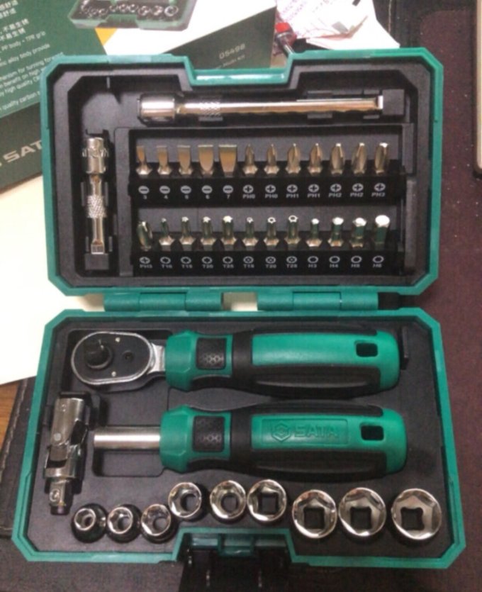 世达工具套装怎么样 世达38件套工具箱_什么值得买