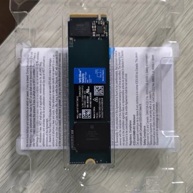 WD西部数据WDS100T2B0C 电脑固态硬盘1t SN550 NVMe高速M.2接口多少钱-什么值得买