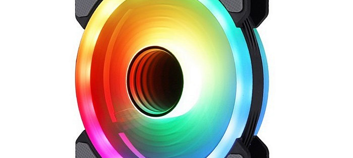 “黑洞”设计：GELID 发布 STELLA INFINITY ARGB系列幻彩风扇_散热风扇_什么值得买