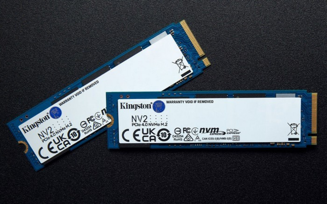 金士顿发布 NV2 系列SSD，升级PCIe 4.0，最高2TB_固态硬盘_什么值得买