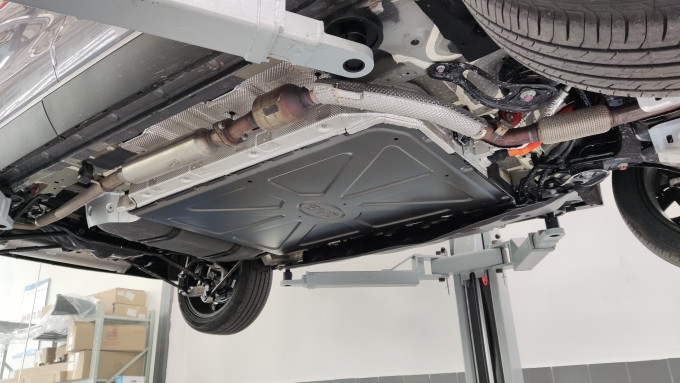 比亚迪底盘护板怎么样 给比亚迪宋plusdmi装个电池护板_什么值得买