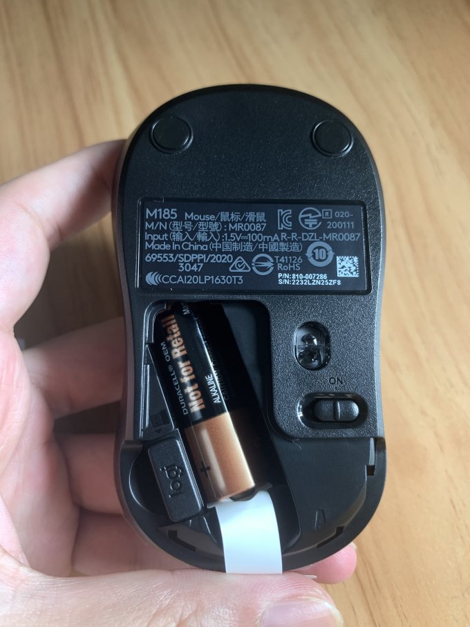 罗技M185鼠标怎么样 22元候补选手：罗技M185鼠标_什么值得买