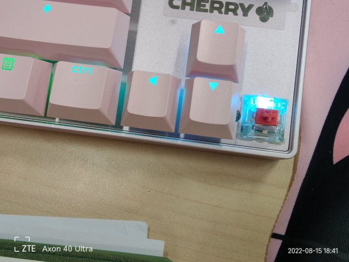 樱桃键盘怎么样 樱桃MX8.2TKL，粉色机械键盘_什么值得买