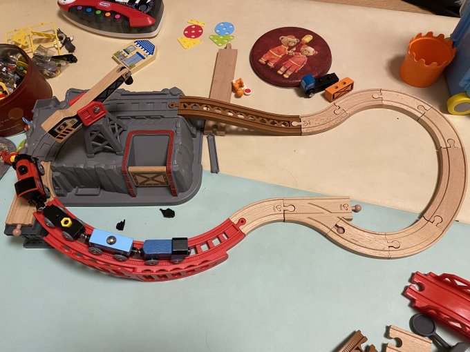 Hape遥控玩具怎么样 分享hape火车轨道线路_什么值得买