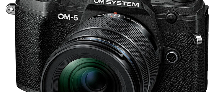 奥之心发布新款 M43 画幅相机 OM-5，支持 4K 30 fps 视频拍摄_单电相机_什么值得买