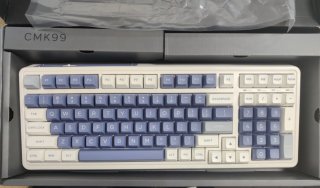 FL·ESPORTS 腹灵 CMK99 99键 2.4G蓝牙 多模无线机械键盘 冰川蓝 TTC金粉轴V2 RGB【报价 价格 评测 怎么样 ...