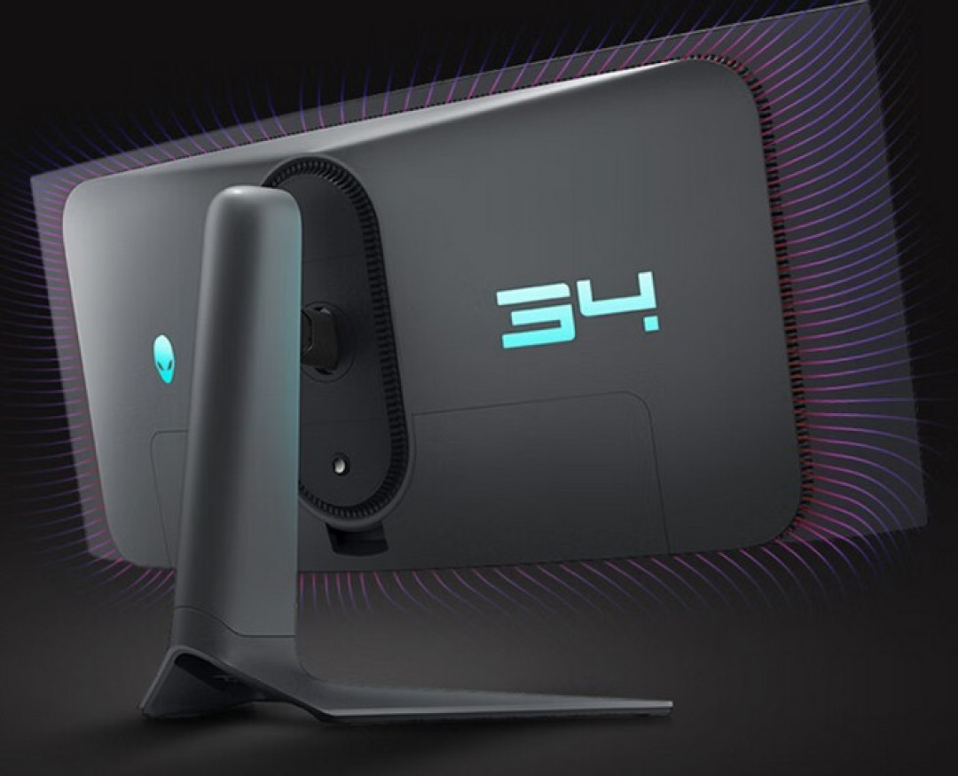 外星人新款 AW3423DWF 开卖，量子点技术、34英寸4K曲面屏首发到手价9999元_显示器_什么值得买