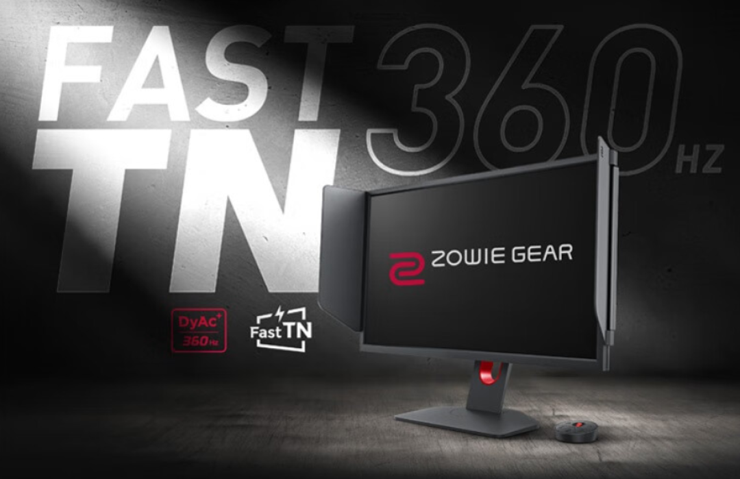 顶级“钢炮”、360Hz超高刷：明基ZOWIE 新款 XL2566K 上市发售5499元_显示器_什么值得买